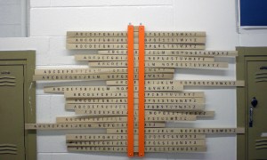 Alphabet Shift/Typographic Installation | EXPERIMENTAL TYPOGRAPHY