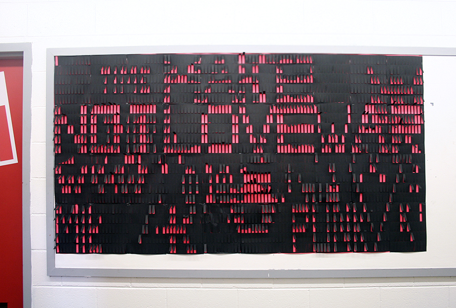 Tab Installation | EXPERIMENTAL TYPOGRAPHY